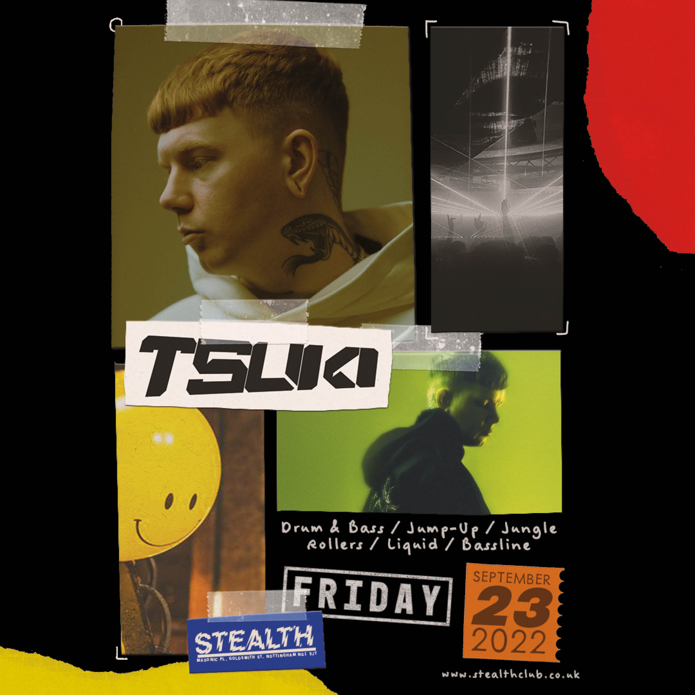 TSUKI at Stealth Freshers Free DnB & Bassline Rave - Stealth Nightclub