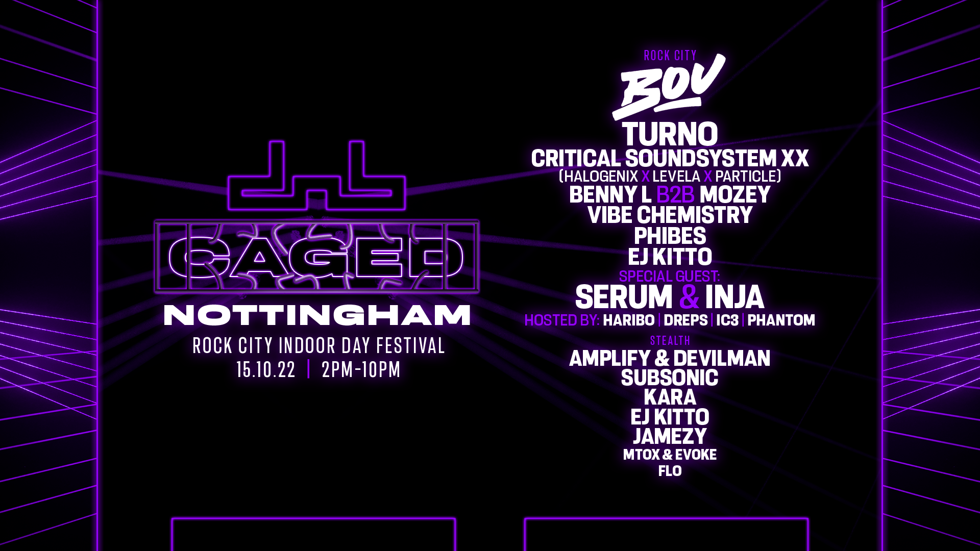 DnB Allstars Caged: Nottingham - Stealth Nightclub