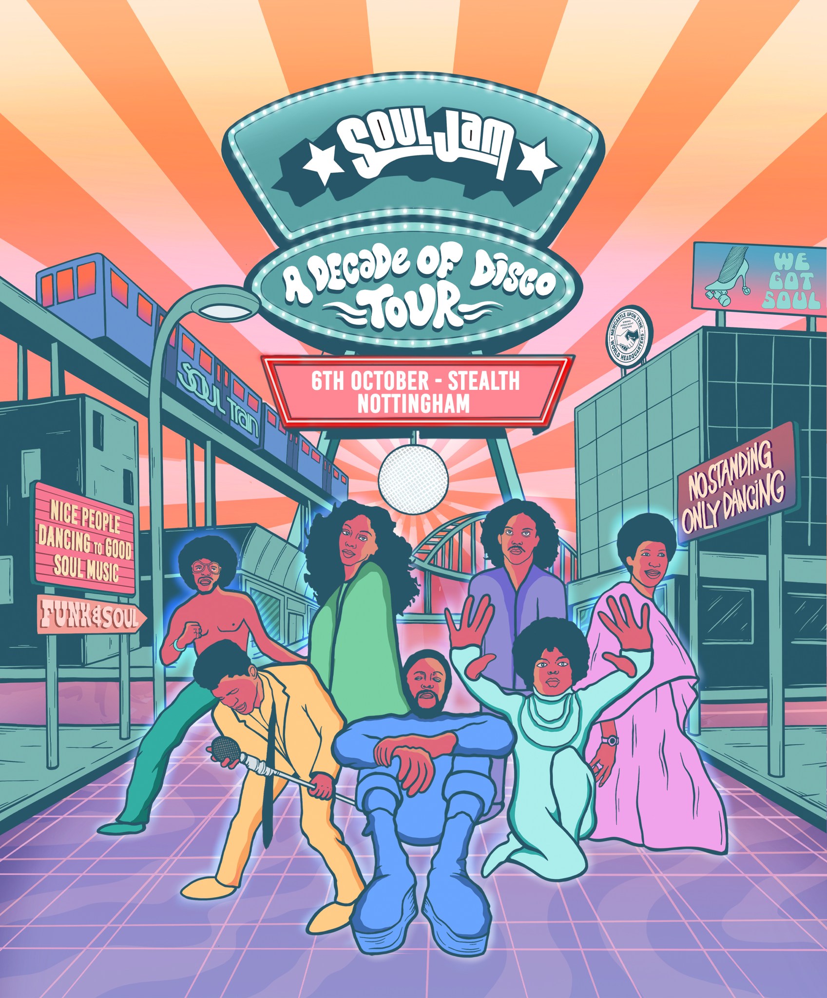 SoulJam - Nottingham - A Decade of Disco! - Stealth Nightclub