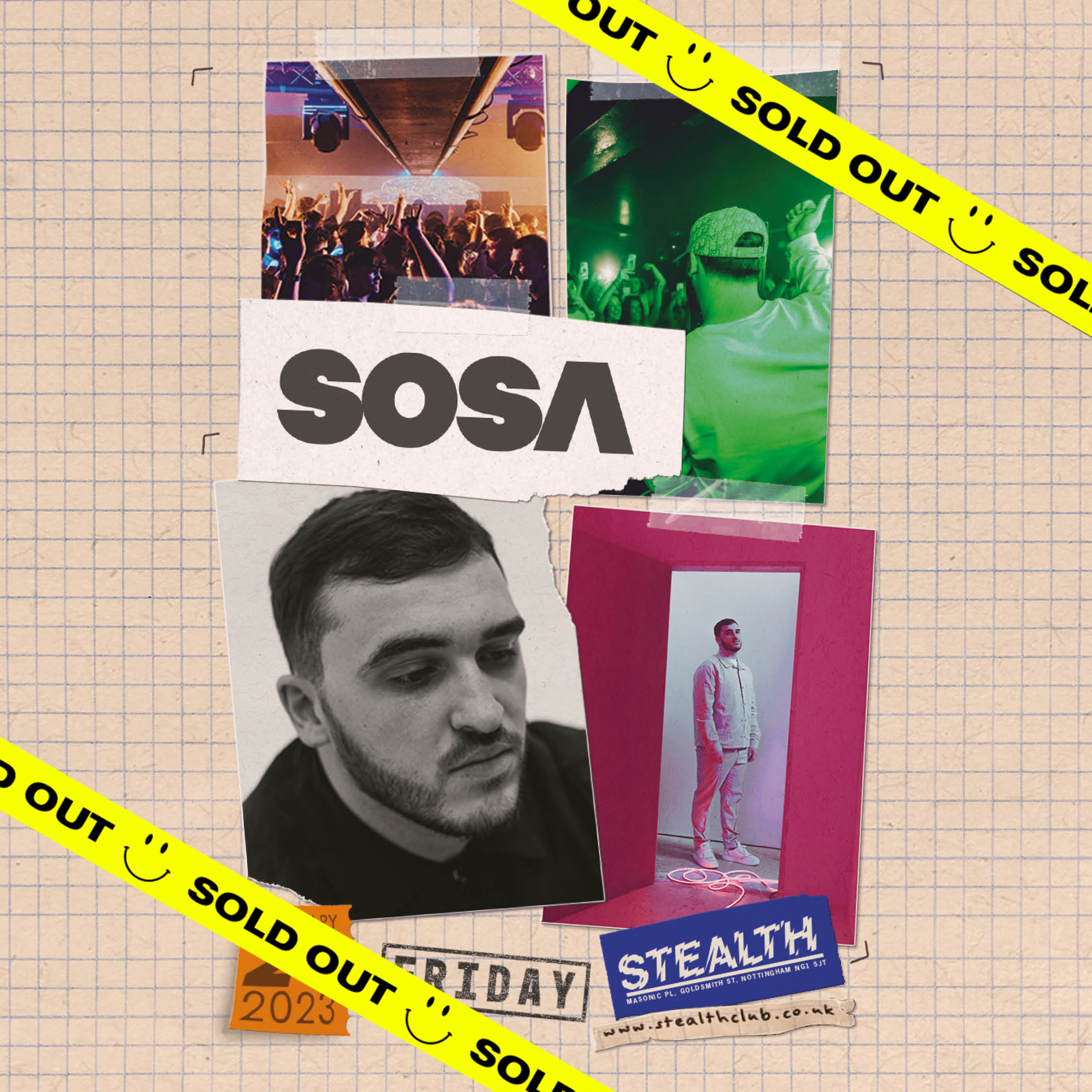 SOSA at Stealth - Sign up to waiting list - Stealth Nightclub