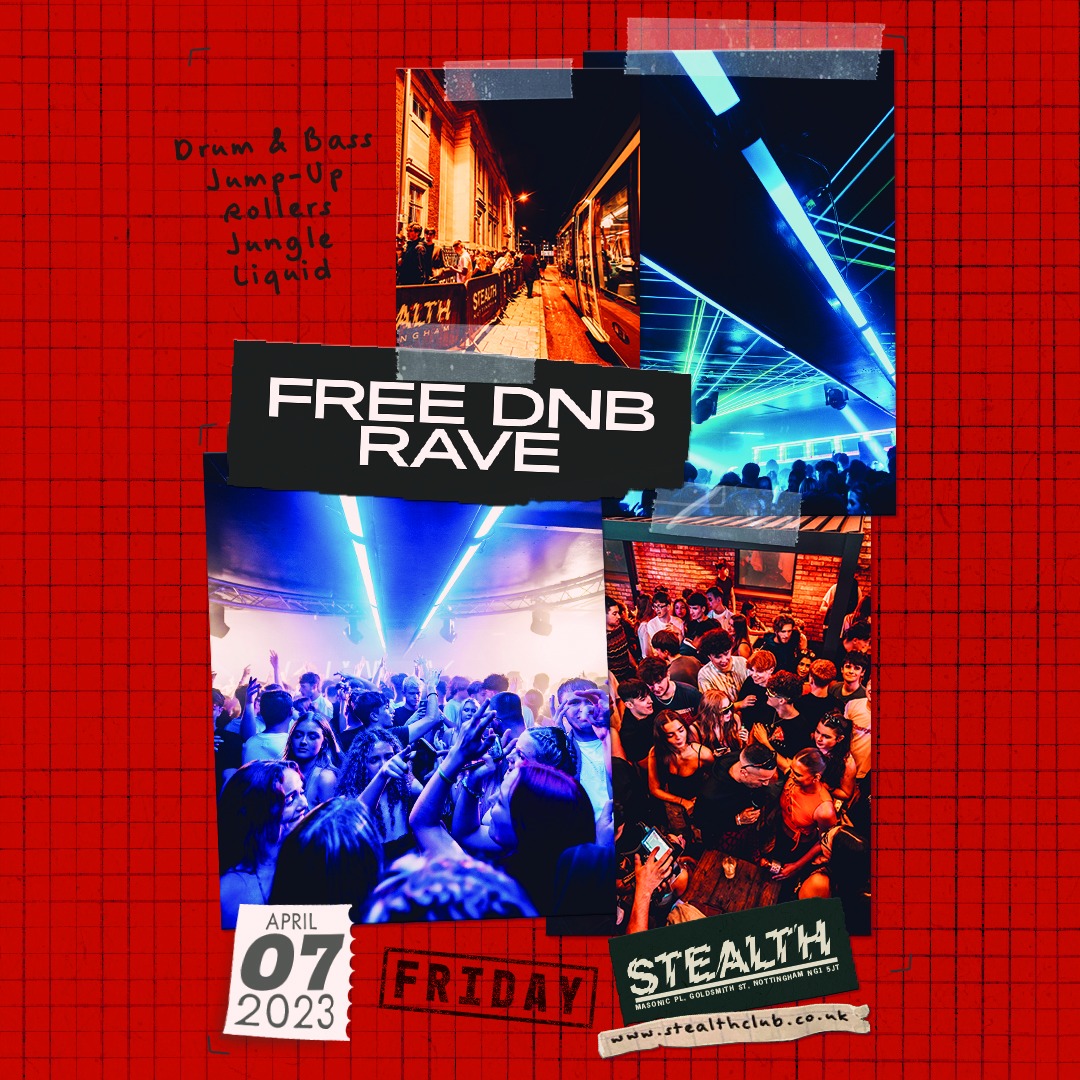 Free DnB Rave at Stealth (Drum & Bass, Jump-Up, Rollers, Jungle, Liquid) - Stealth Nightclub