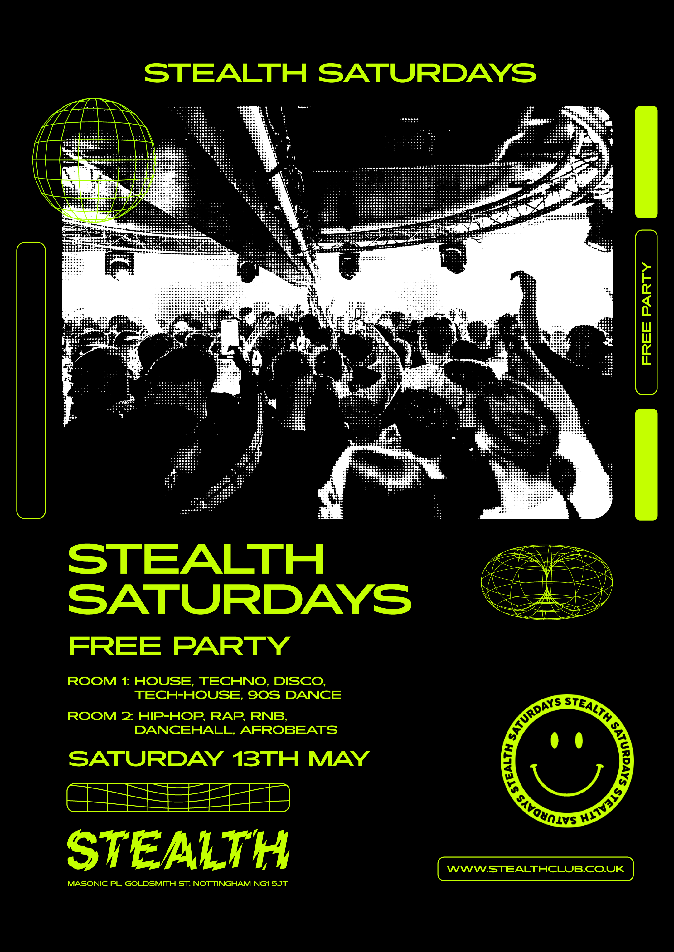 Stealth Saturdays Free Party - Stealth Nightclub