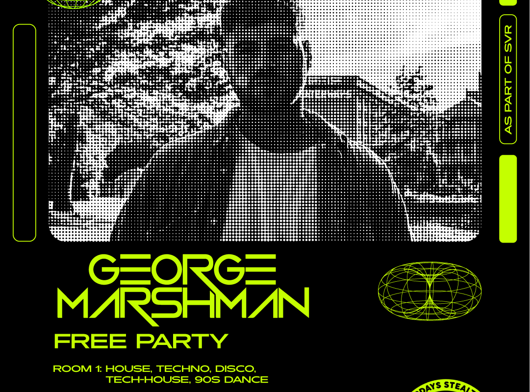 Stealth Saturdays with George Marshman (Solid Grooves) - Free Party! - Stealth Nightclub