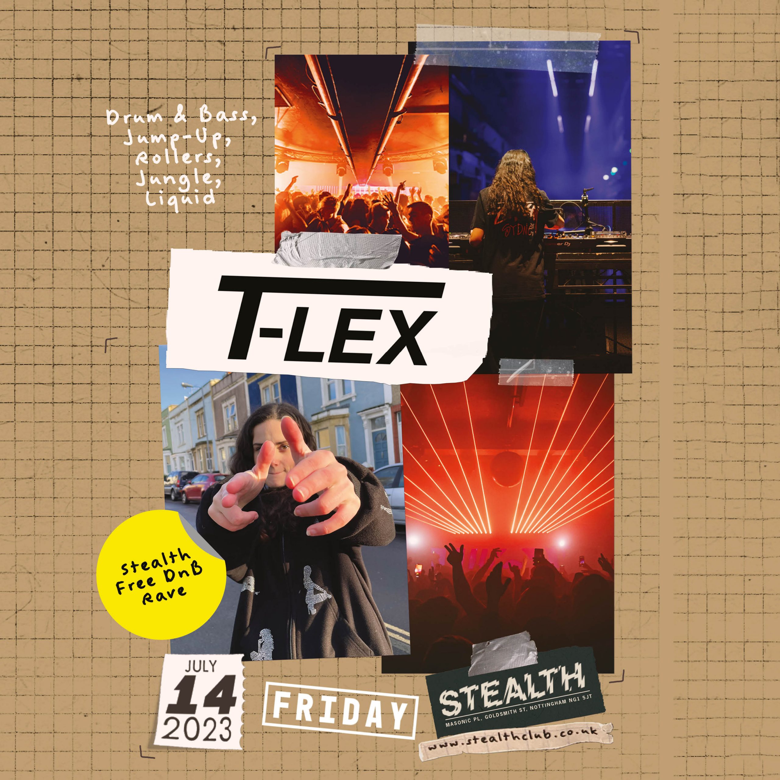 T-LEX at Stealth FREE DnB Rave - Stealth Nightclub