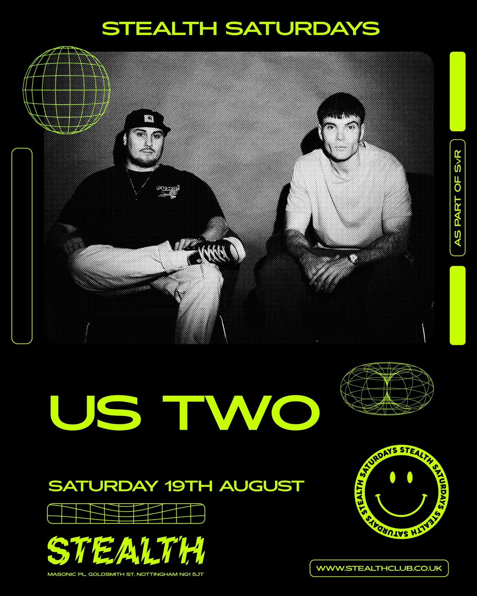 US TWO at Stealth Saturdays - Stealth Nightclub