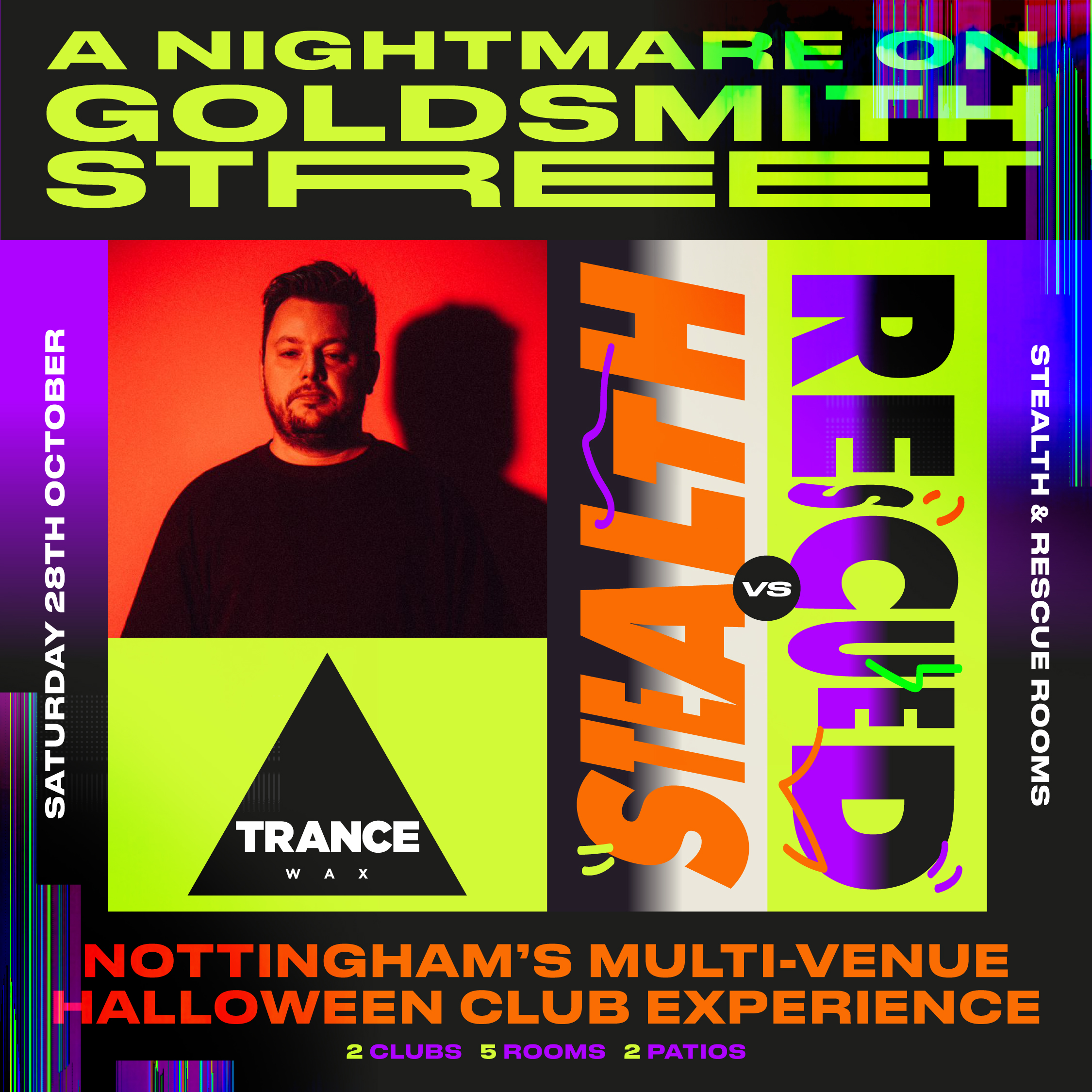 TRANCE WAX at Stealth vs Rescued - Stealth Nightclub