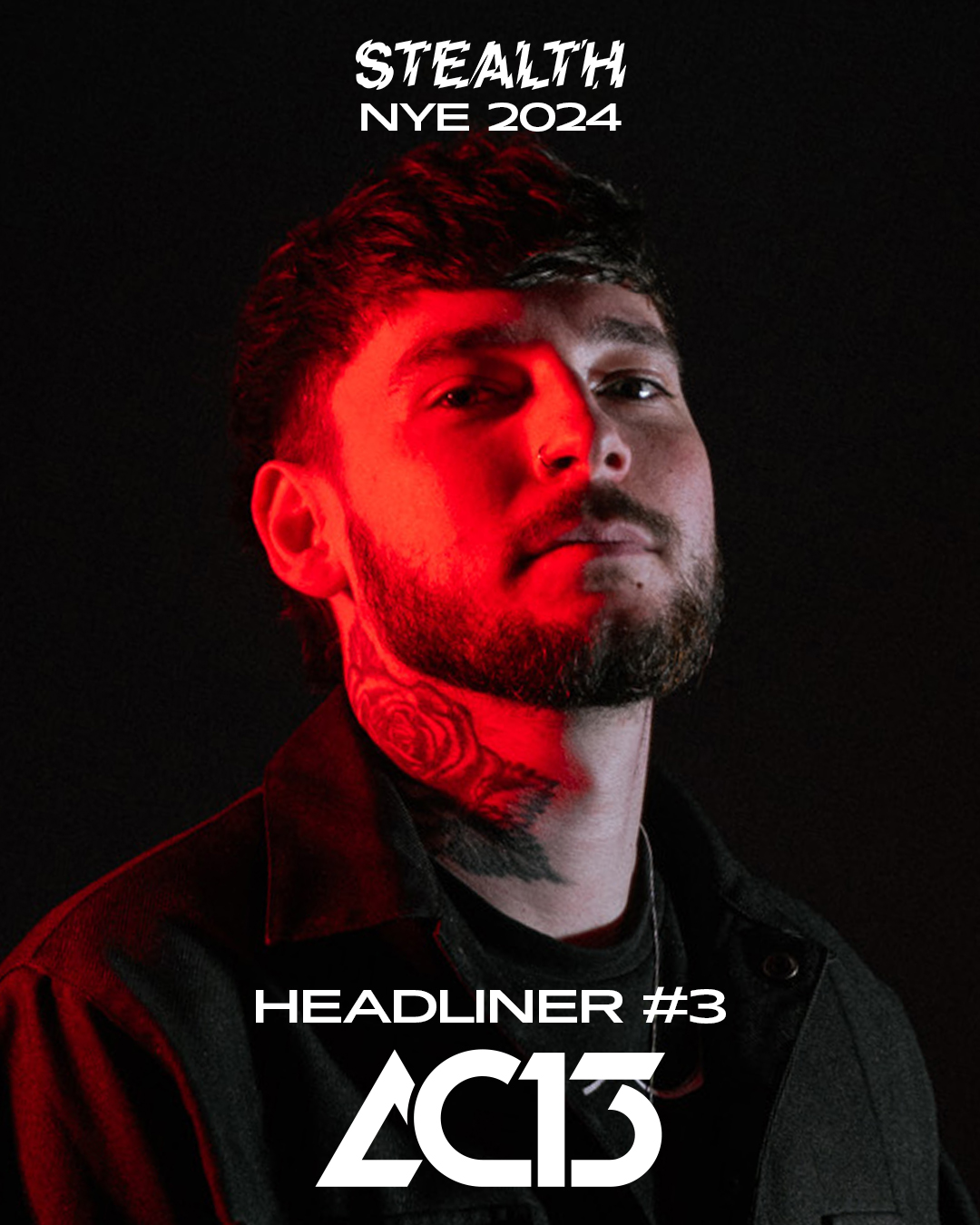 Stealth NYE DnB Rave with AC13, CAPTAIN BASS, PRIMATE, FMS & lots more - Stealth Nightclub