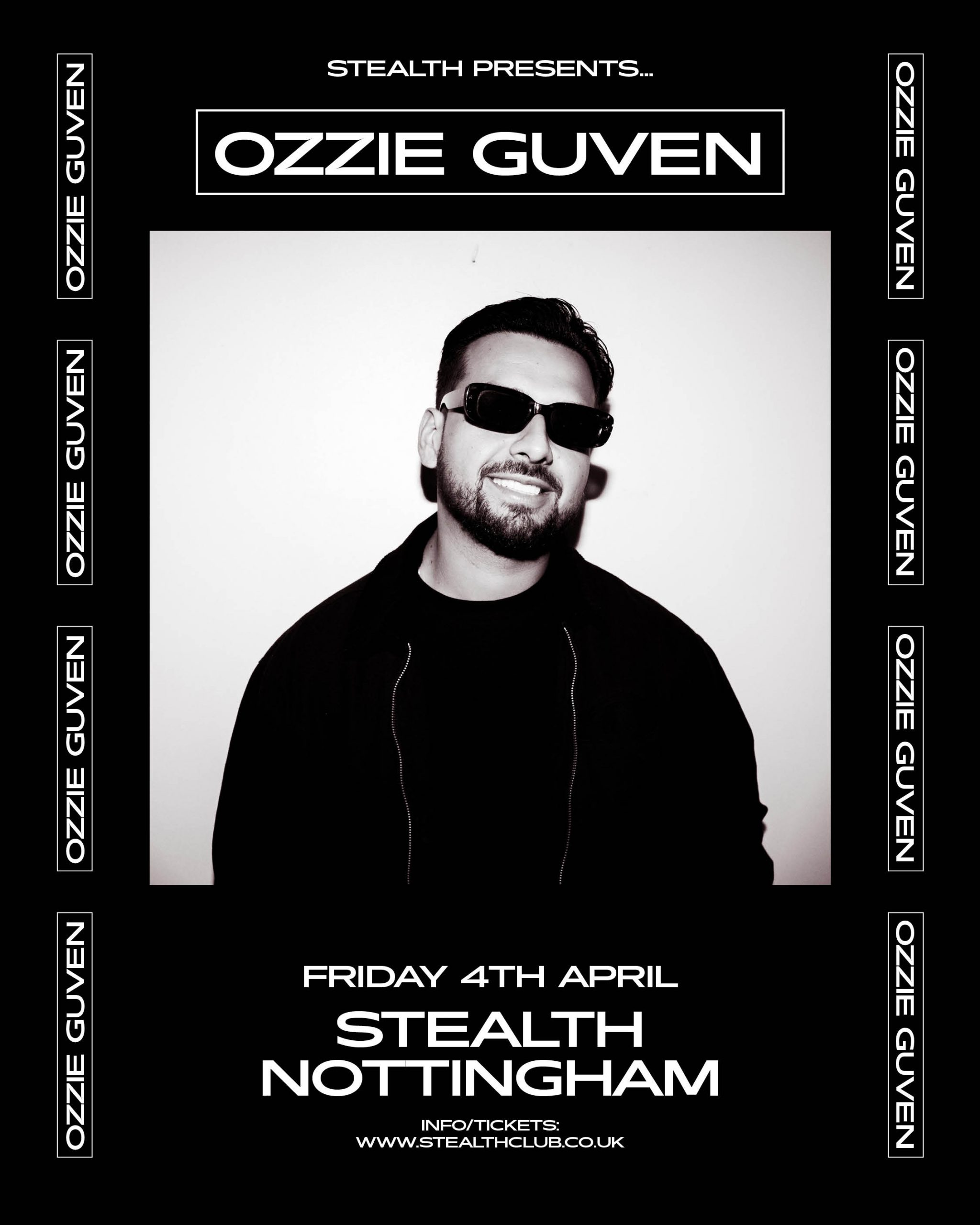 OZZIE GUVEN (neXup, Bass Jamz, Heavy House Society) at Stealth - Stealth Nightclub