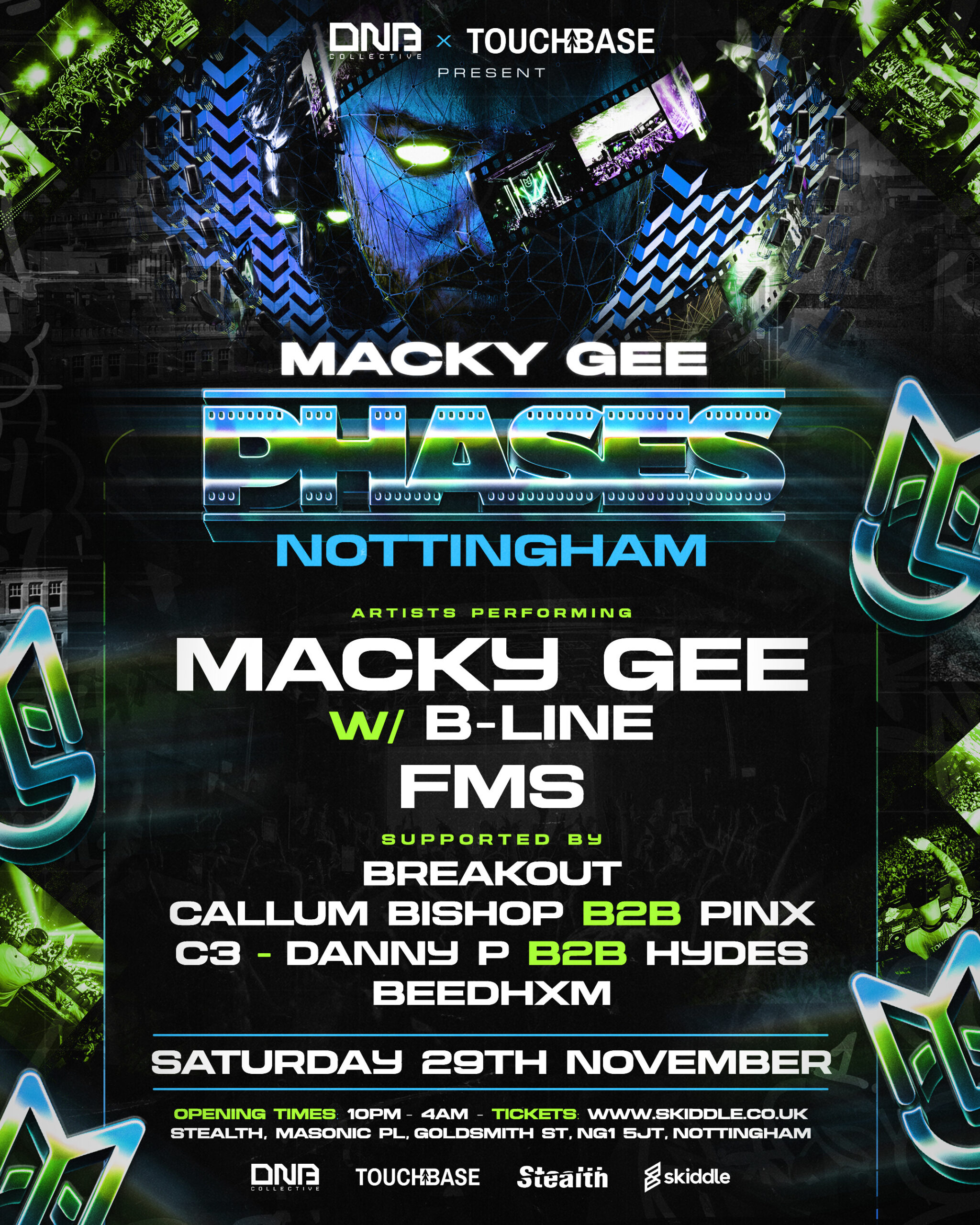 Macky Gee - Phases Album Tour (Nottingham) - Stealth Nightclub